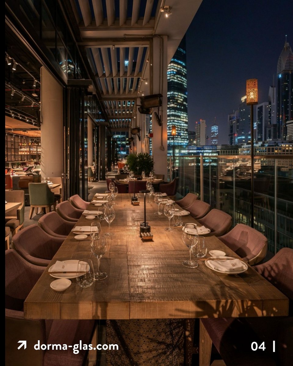 CLAP Restaurant | DORMA-Glas