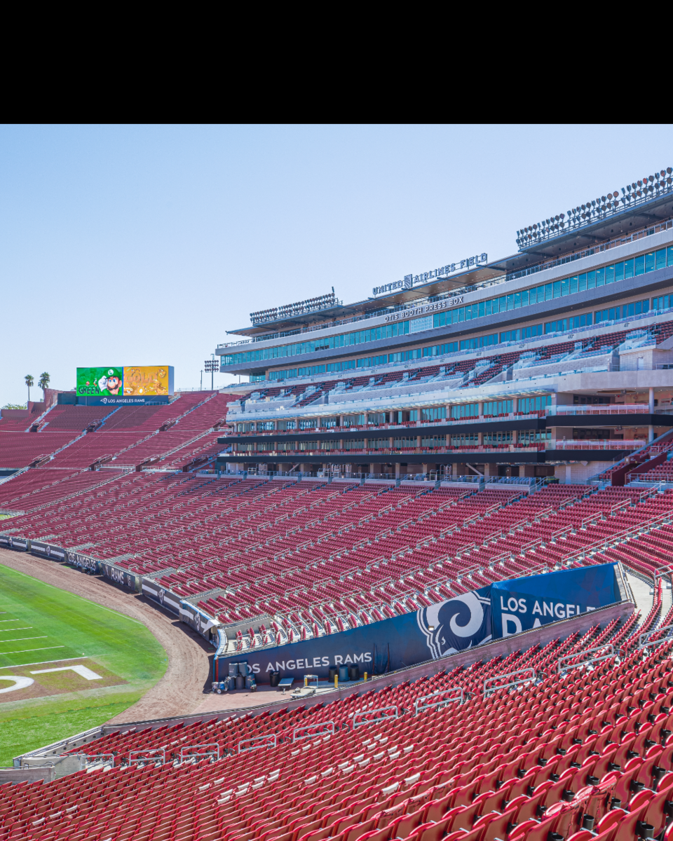 USC Coliseum Stadion | DORMA-Glas